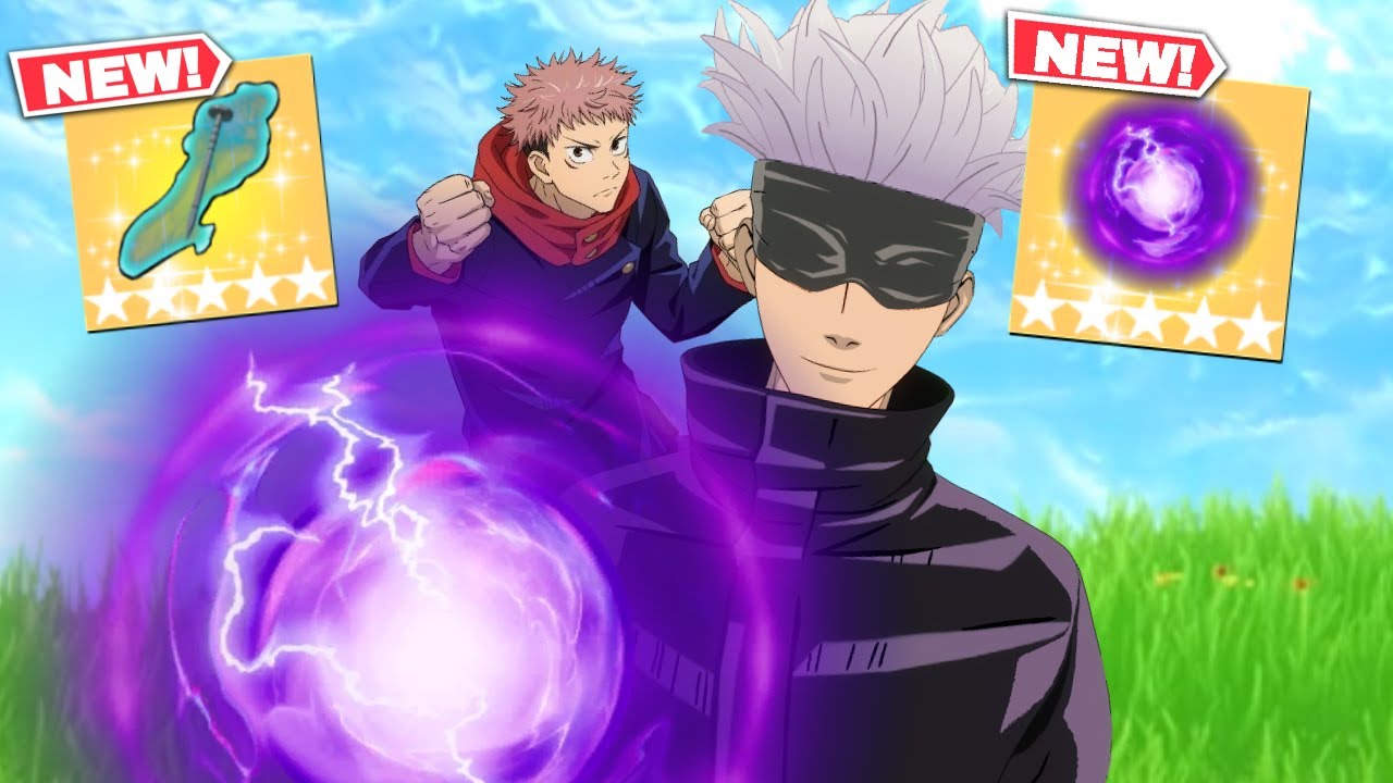 Fortnite's *NEW* JUJUTSU KAISEN Update is AMAZING! (Free BATTLE PASS ...
