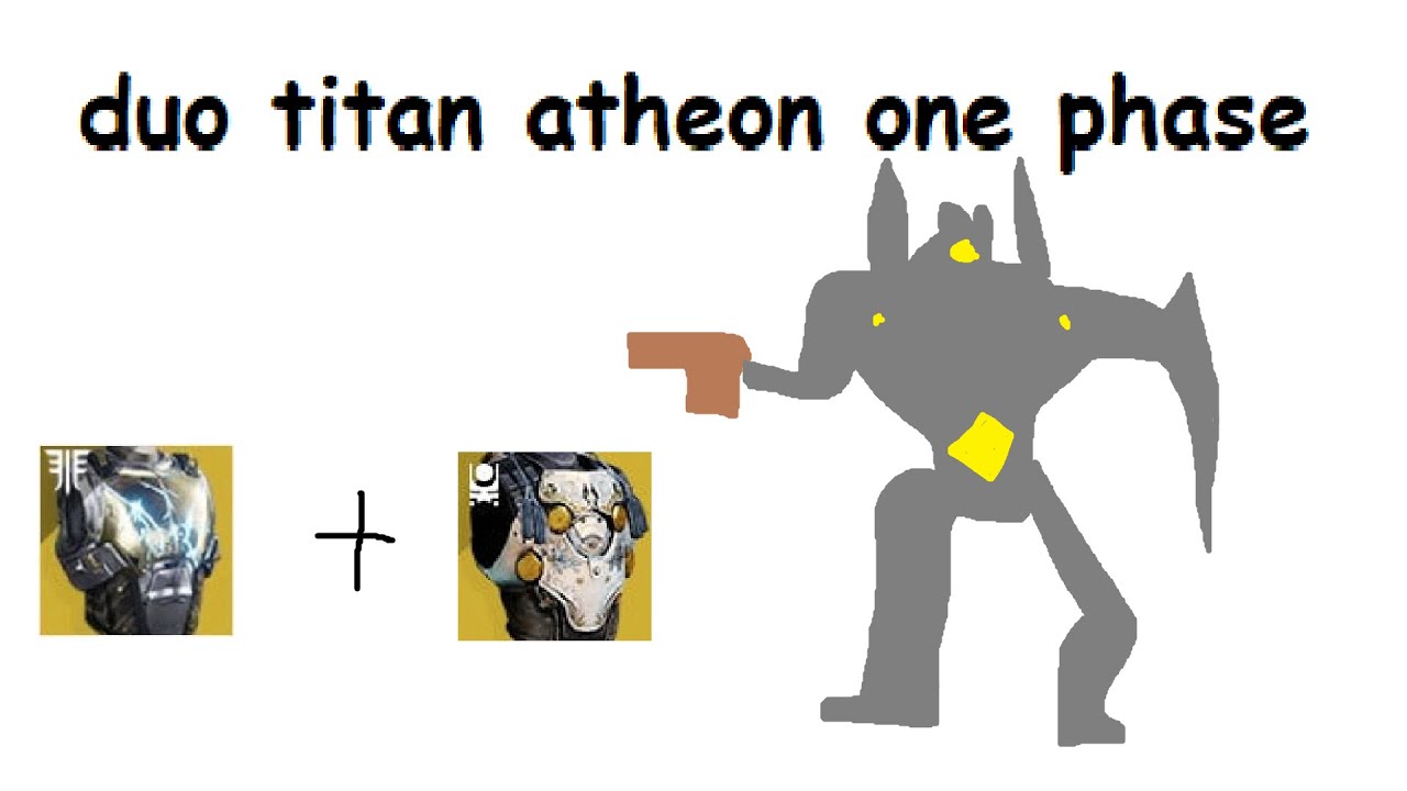 duo titan atheon one phase (season of the plunder) - YouTube