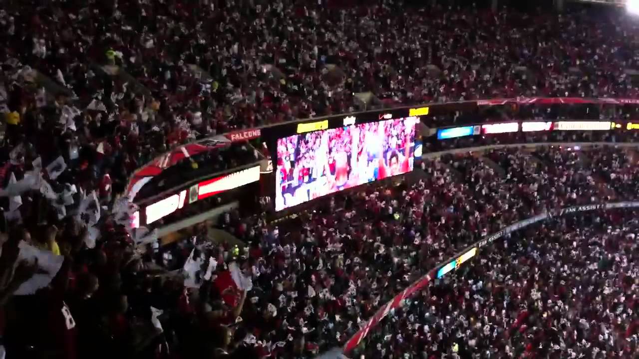 Atlanta Falcons Rise Up Live Samuel L Jackson - YouTube