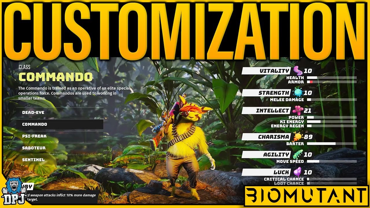Biomutant: THIS IS CRAZY - CHARACTER CUSTOMIZATION - In-Depth Guide On ...