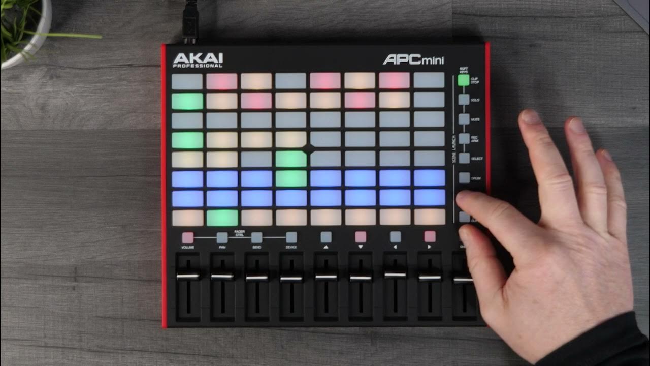 Using APC Mini Smart Scales Mode | Getting Started With APC Mini mk2 - YouTube