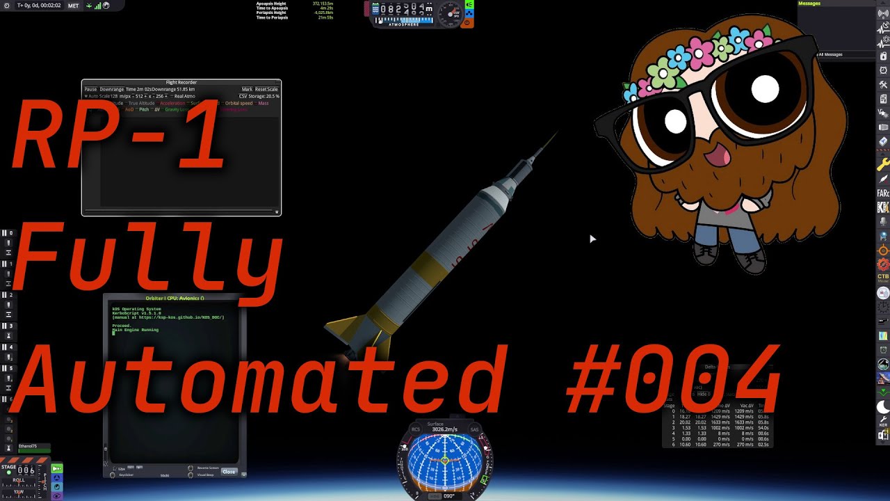 Orbit! - KSP RP-1 Fully Automated #4 - YouTube