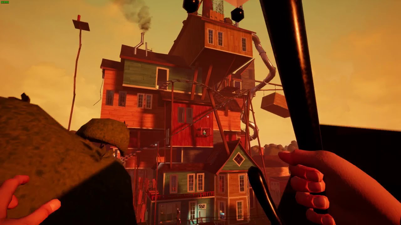 PLAYING WITH ONE ARM IS INSANE!!! | Hello Neighbor One Arm Challenge ...