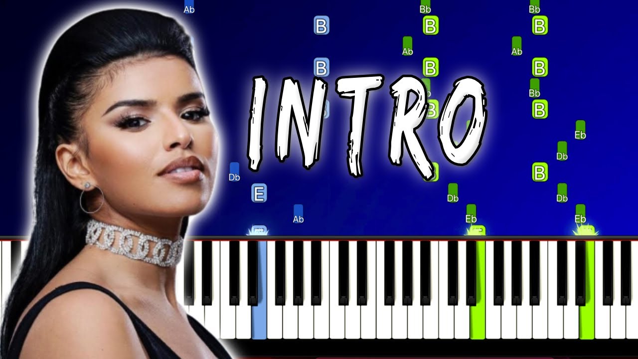 Imen ES Intro - Piano INSTRUMENTAL Karaoké Paroles Type Beat - YouTube