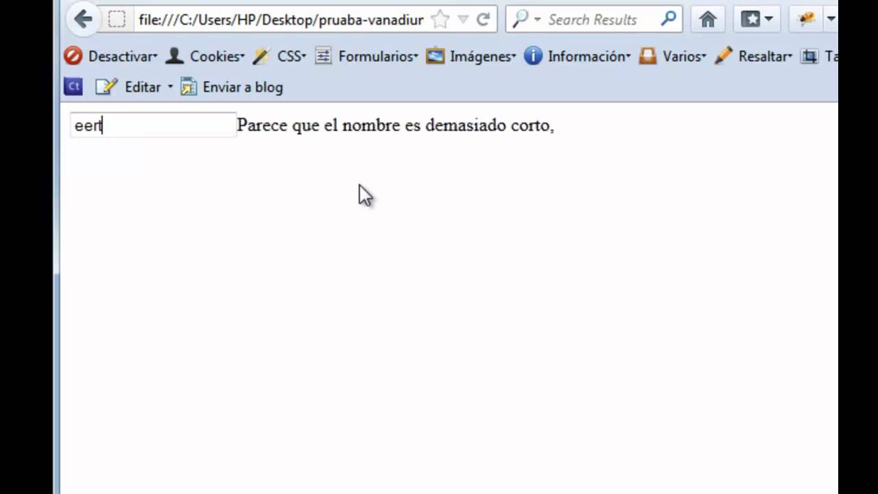 Vanadium JS Tutorial de uso - YouTube