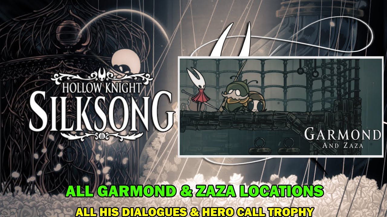Hollow knight silksong - All Garmond and Zaza locations & dialogues ...