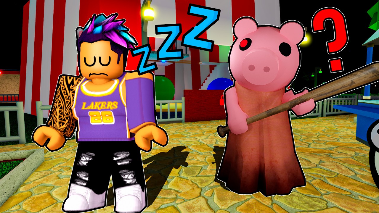PIGGY pero TENGO MUCHO SUEÑO! - ROBLOX - YouTube