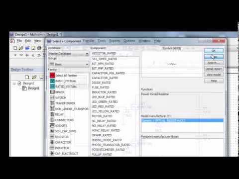 How to create DC to AC by multisim - YouTube