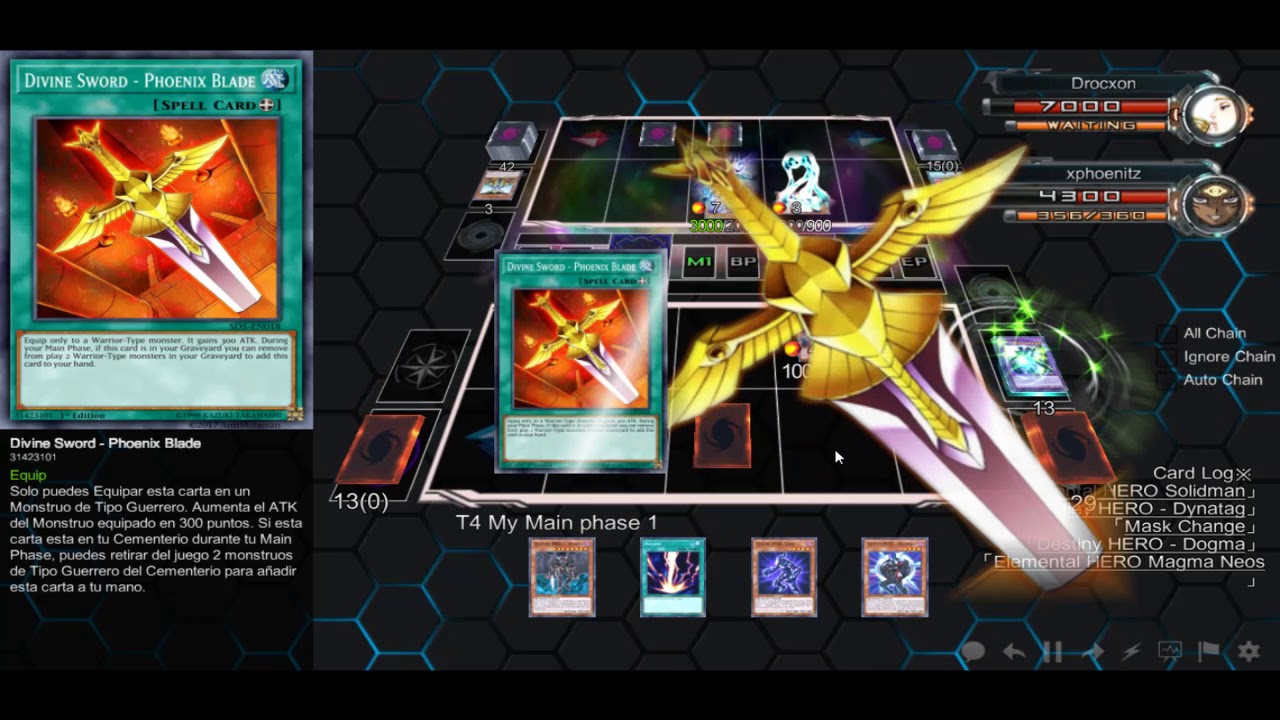 Destiny hero vs Neos espaciales (ygh pro 2) - YouTube