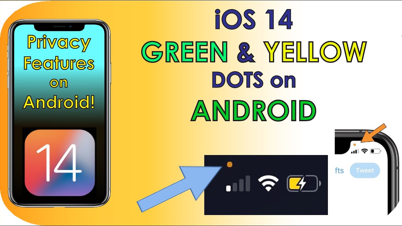 iOS 14's BEST PRIVACY FEATURE now on any ANDROID! iOS 14 Notification ...