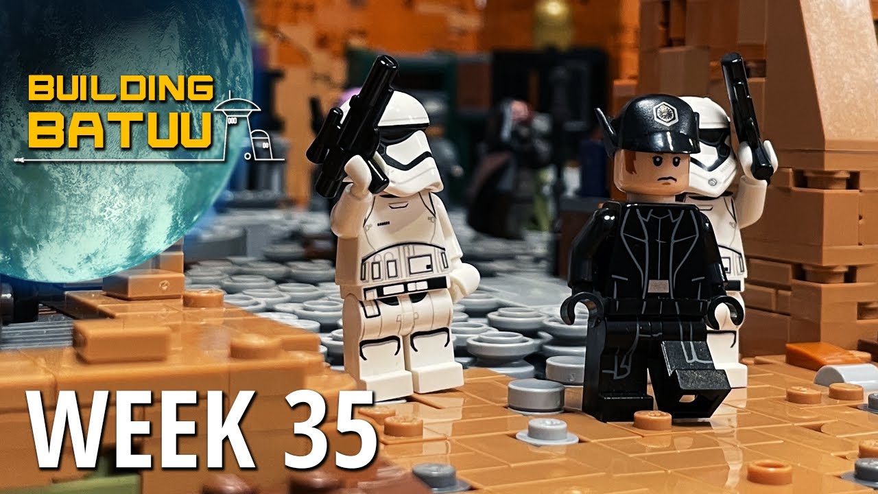 Building Batuu: Galaxy's Edge. A Lego Star Wars MOC. Week 35 MINIFIGS ...