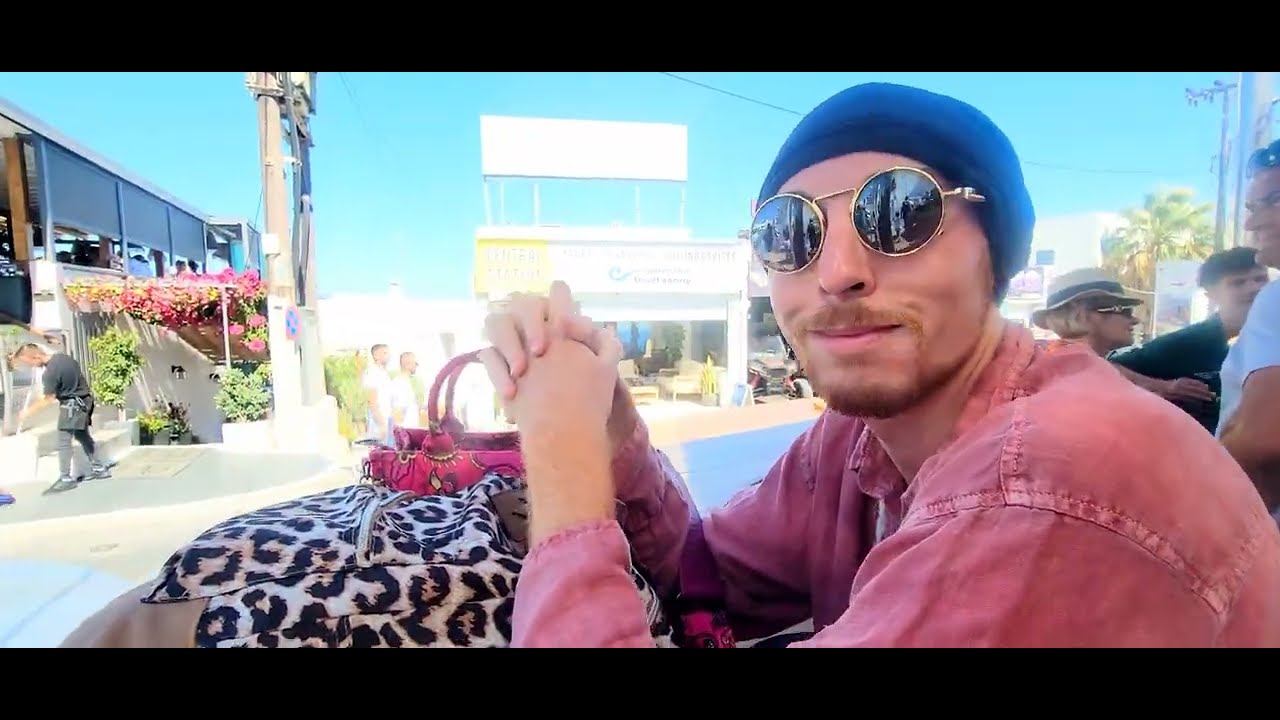 Santorini Pick up / Drop off area for Gondola area hotels. - YouTube
