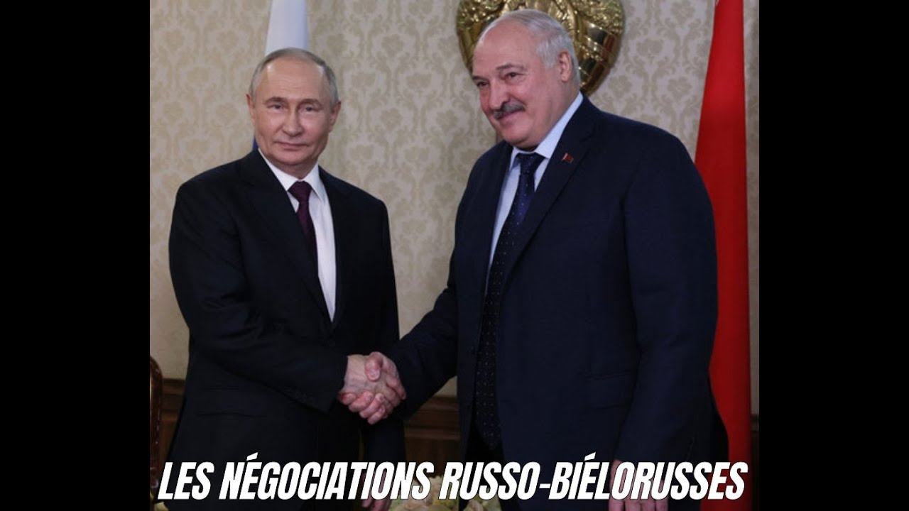 Rencontre entre Poutine et Lukashenko sur les négociations russo ...