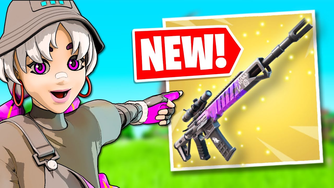 The NEW Tactical DMR in Fortnite (Variable Zoom) - Fortnite Chapter 4 ...