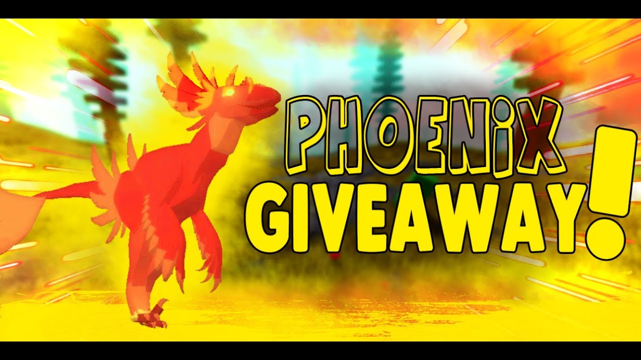 Roblox Dinosaur Simulator - Phoenix Giveaway! - YouTube