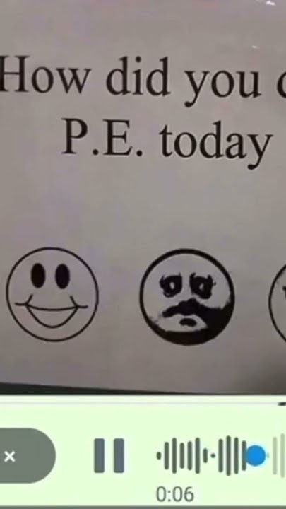 How did you do in pe today - YouTube