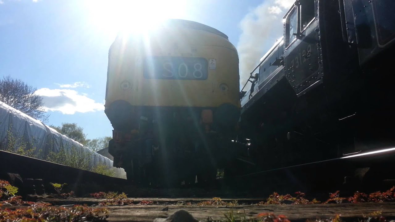 Camera Under a Train - 45108 & 73129 - YouTube