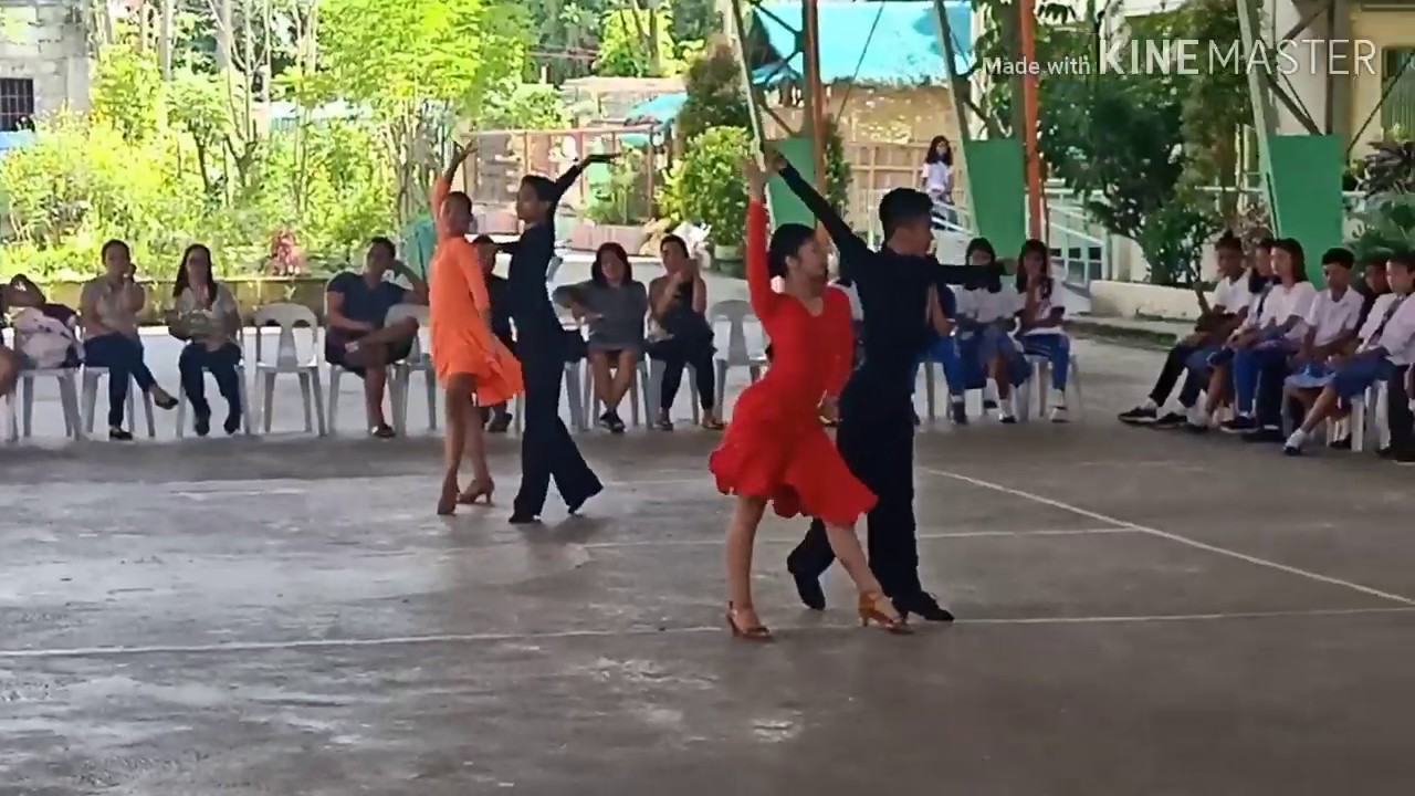 Dancesport, chachacha, rhumba, jive, samba - YouTube