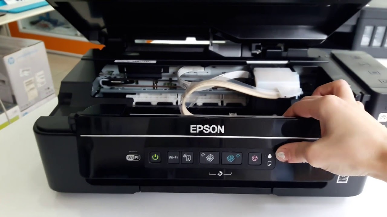 Epson L355 - YouTube