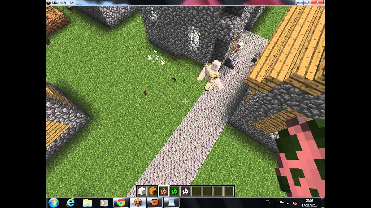 tutorial de como hacer guardias en minecraft - YouTube