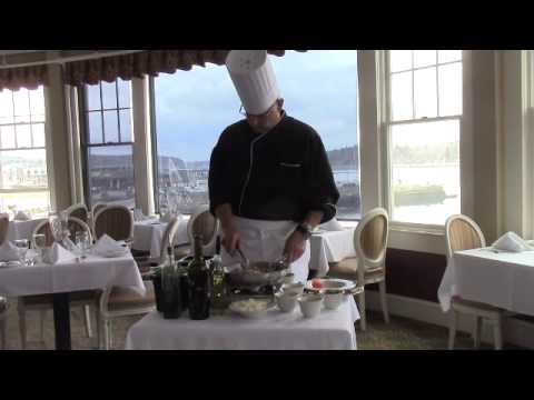 Bar Harbor Inn Chef Kiefer with a Culinary Demonstration of Shrimp ...