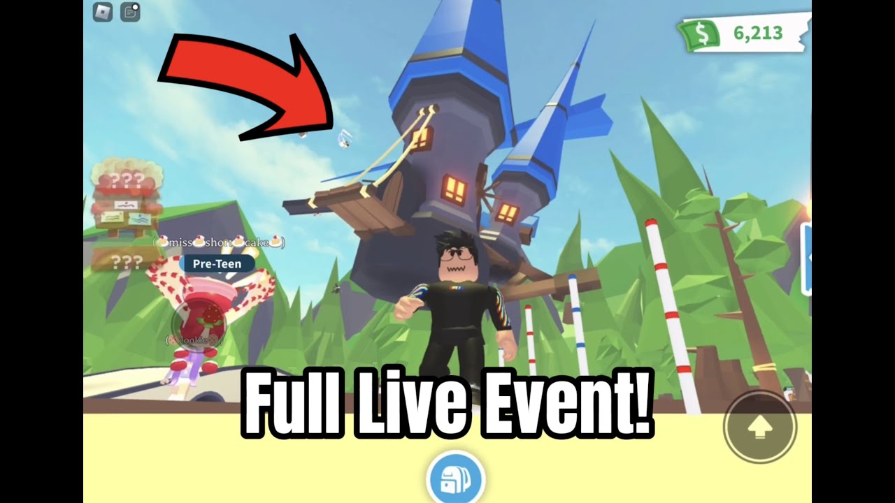 FULL ADOPT ME STORM LIVE EVENT! (New Zebra Baits And More!) - YouTube
