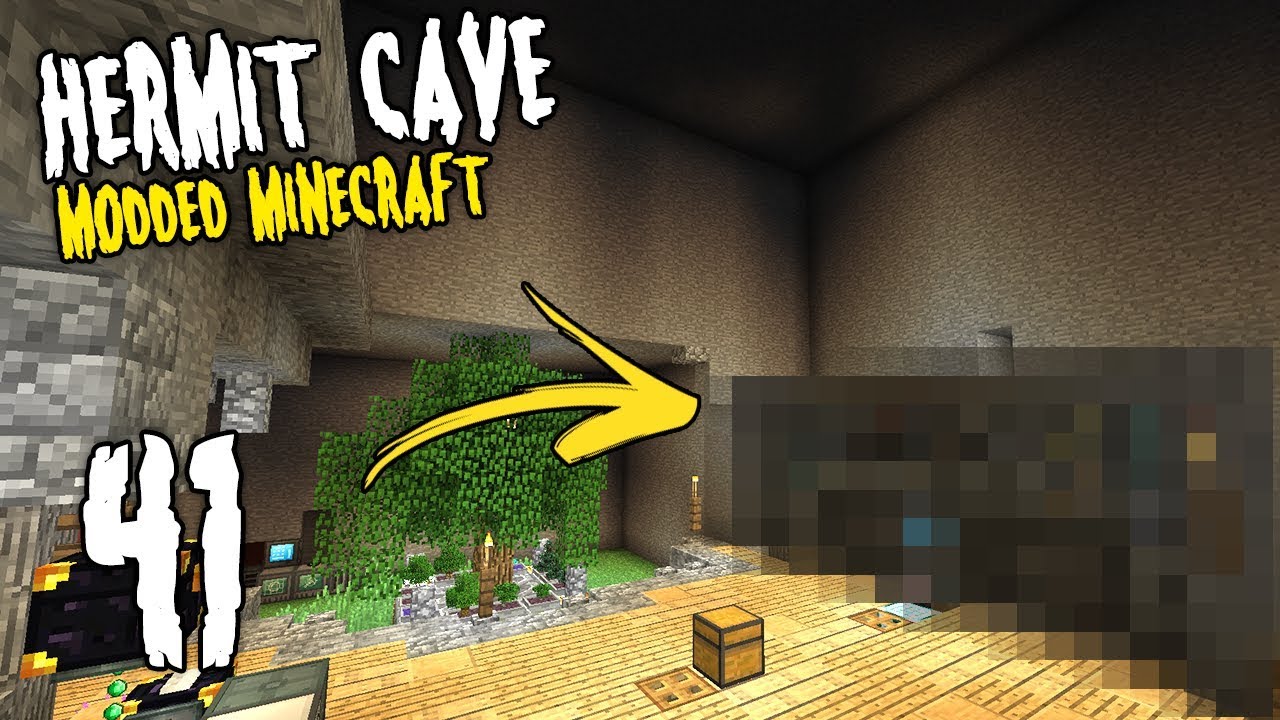 Hermit Cave: 41 | My MEGA DERP! | Modded Minecraft - YouTube