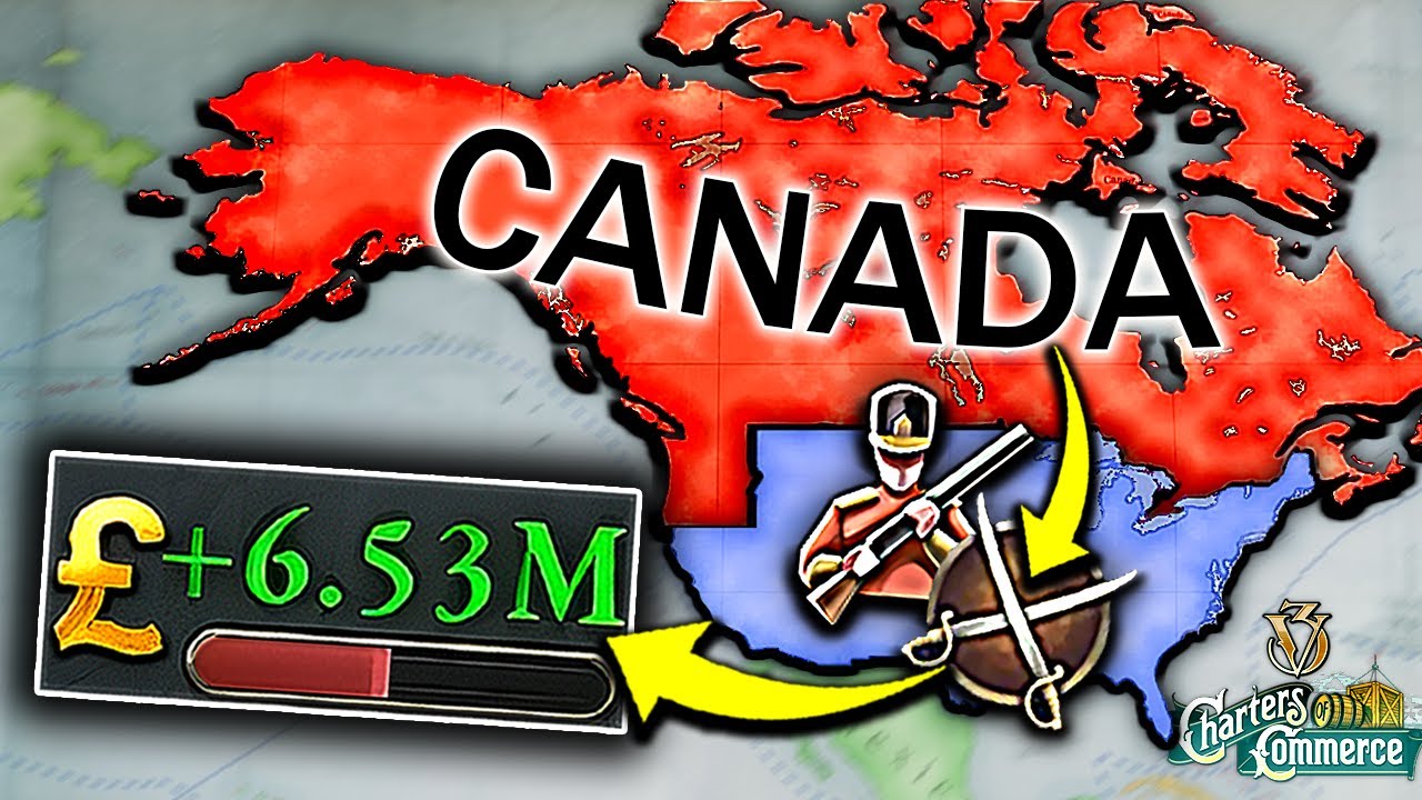 Forming MEGA ECONOMY Canada as HBC in Victoria 3 1.9 - YouTube