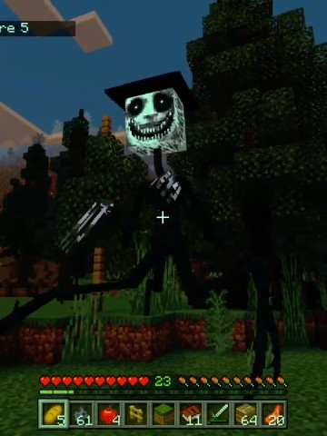 Nightmare Craft Addon (Horror Creatures) #minecraft#horror #song # ...