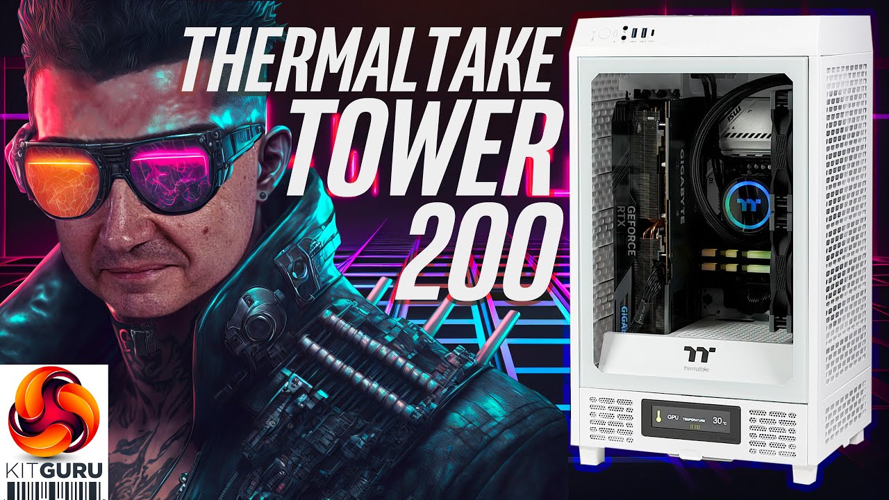 Thermaltake THE TOWER 200 World Exclusive First Review - YouTube