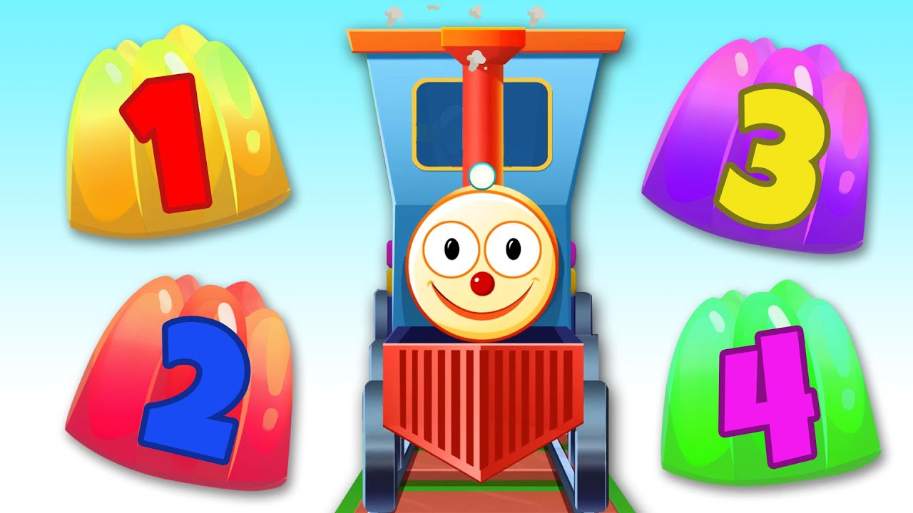 Learn Numbers With Om Nom and Chu Chu Train | Kids Learning Videos ...