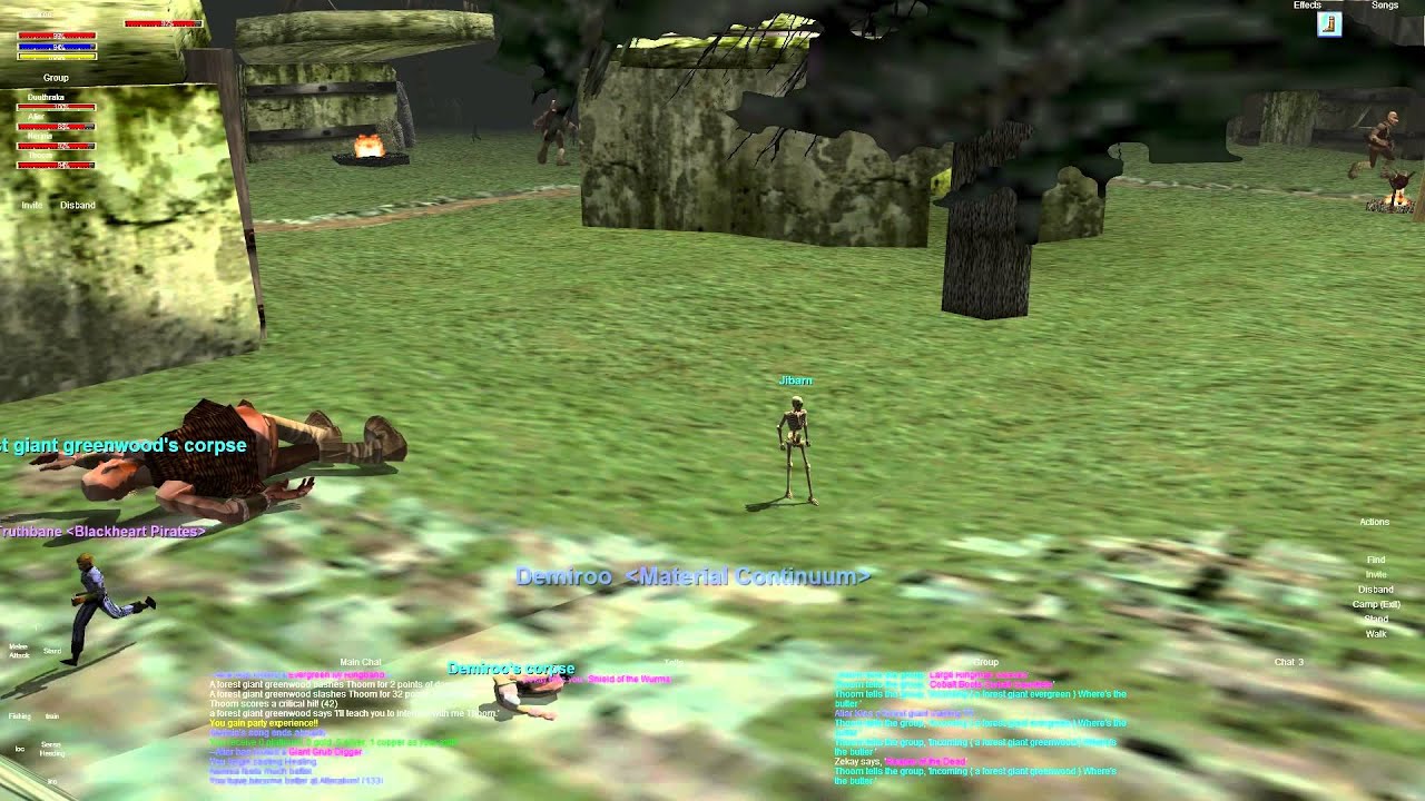 Everquest old school : Part 114 - Giant Fort - Warsilk Woods - High Elf ...