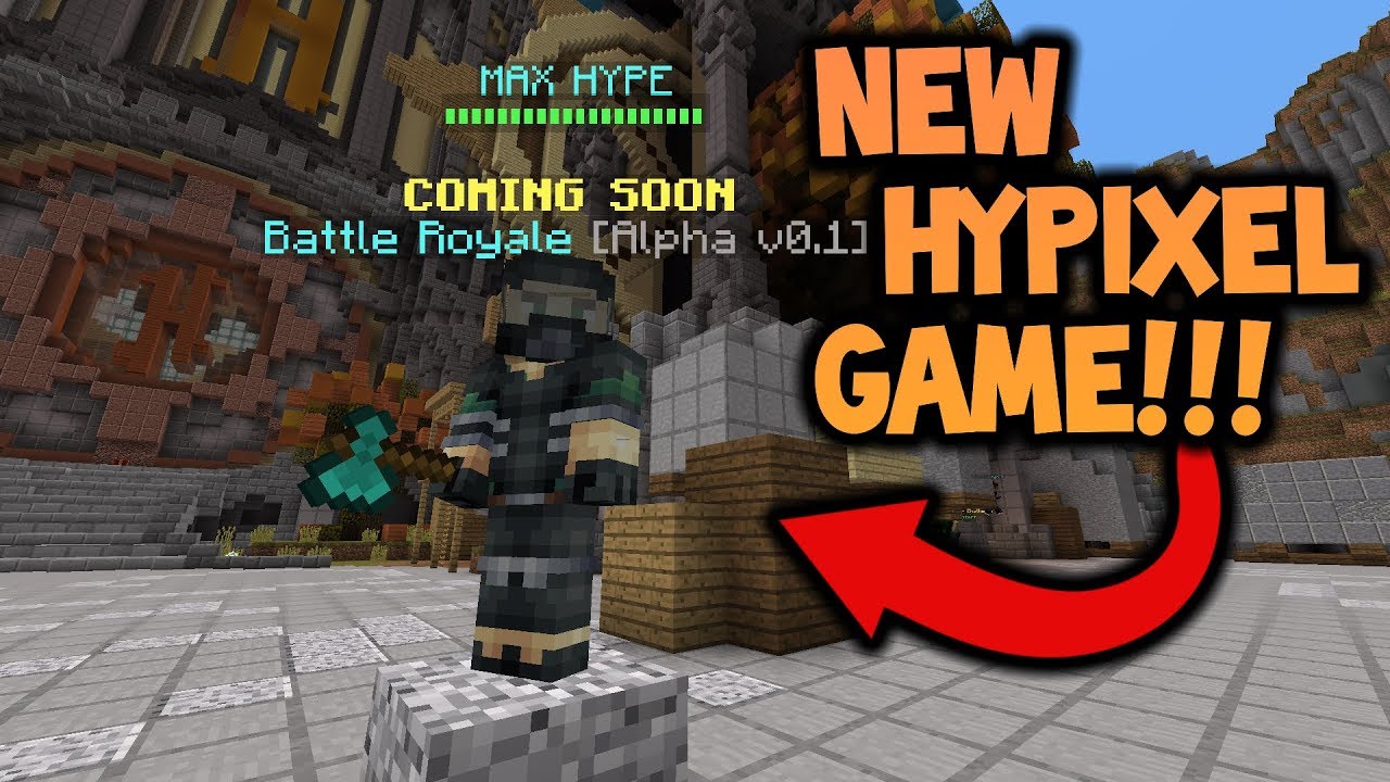 HYPIXELS NEW GAME - Battle Royale - YouTube