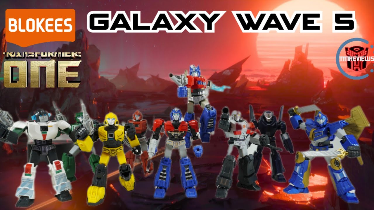 @Blokees Galaxy Version Wave 5 Transformers One Movie Model Kits - YouTube