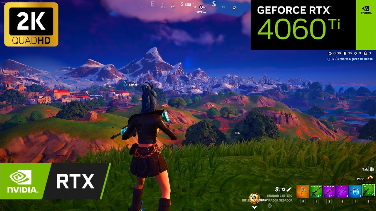👉 Fortnite + RTX 4060 TI : +100 FPS [ULTRA GRAPHICS] - YouTube