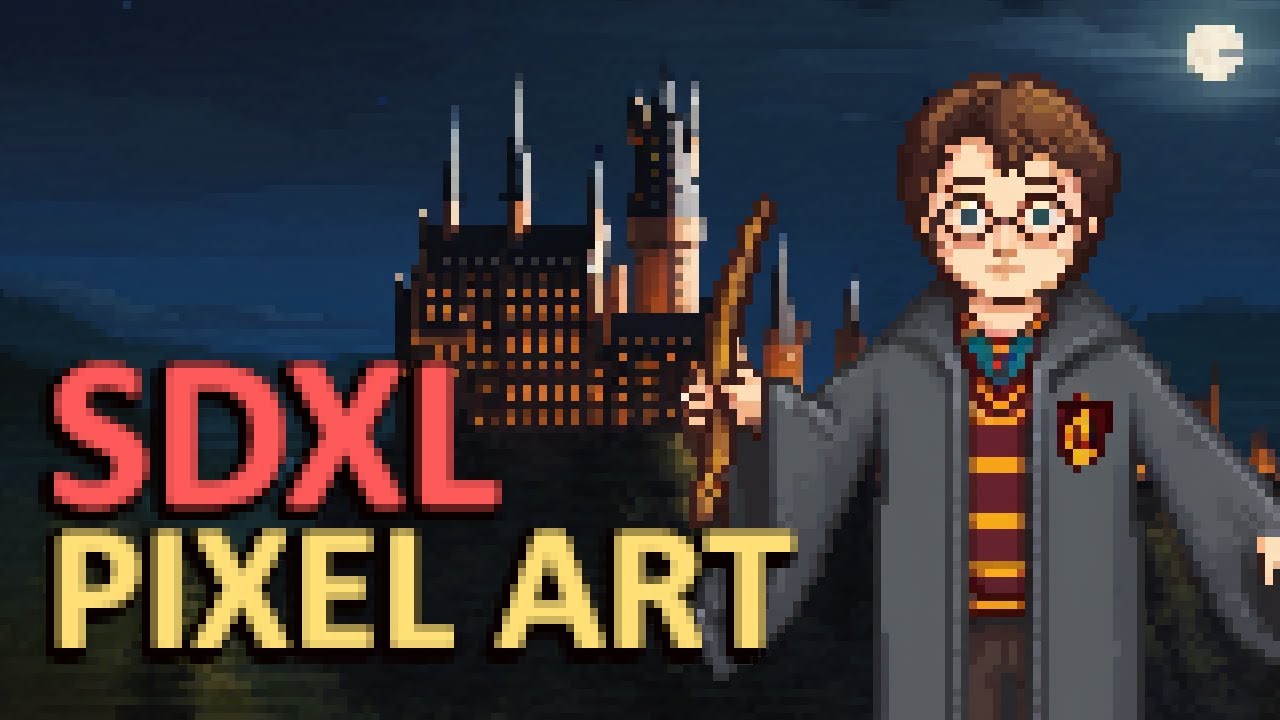 Criando Pixel Art com Stable Diffusion SDXL - Novo LoRA Pixel Art XL ...