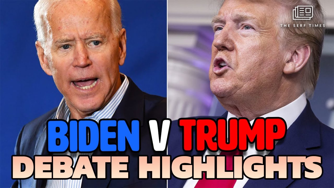 Trump v Biden: 2020 1st Debate Highlights (and analysis with the ...