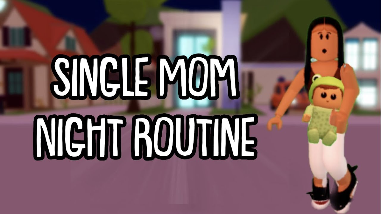 SINGLE MOM NIGHT ROUTINE (Club Roblox Roleplay) - YouTube