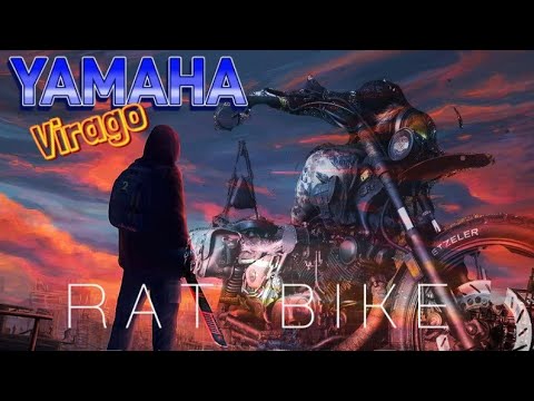 Yamaha Virago Rat bike - YouTube