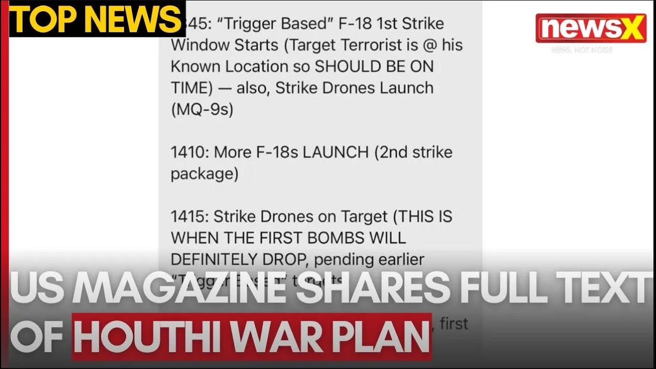 The Atlantic Releases Full Leaked Group Chats Showing Hegseth’s ...