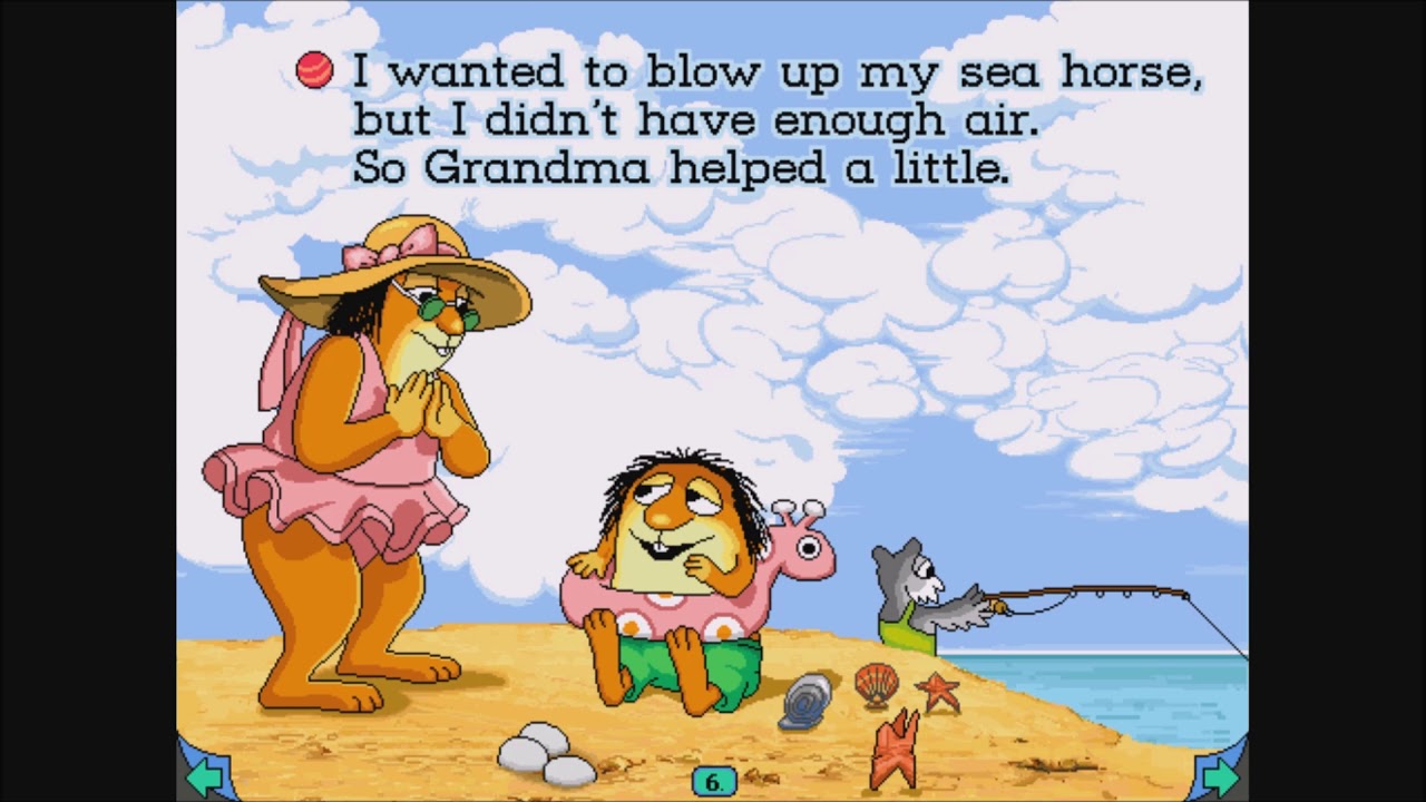 Living Books: Just Grandma and Me - Part 6 - Read and Play (Gameplay ...