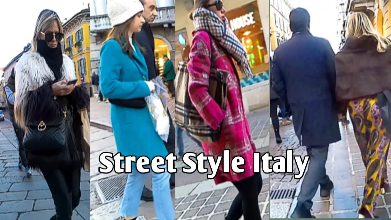Glamour & Elegant Looks Street Fashion Style Italy , What are People ...