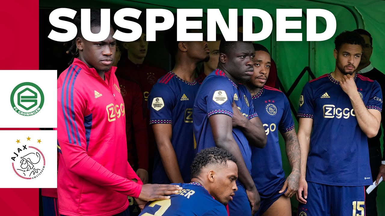 Suspended... | FC Groningen - Ajax - YouTube
