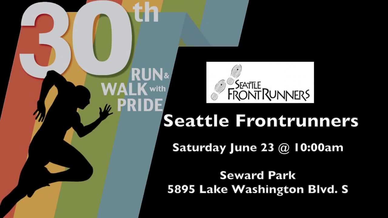 Seattle Frontrunners Run and Walk with Pride 2013 - YouTube