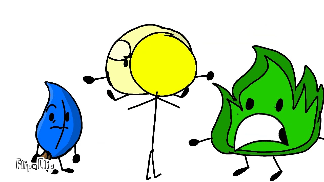 Blue Leafy!? Green Firey!? Yellow Bubble!? RED ANNOUNCER!? | BFDI ...