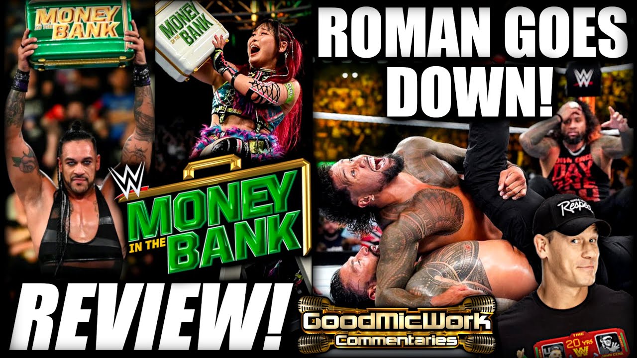 WWE Money In The Bank 2023 REVIEW! | Jey Uso PINS Roman Reigns ...