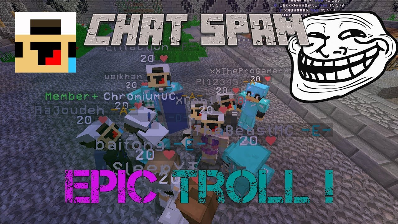 Epic Troll !! Chat Spamming With Vote ! - YouTube