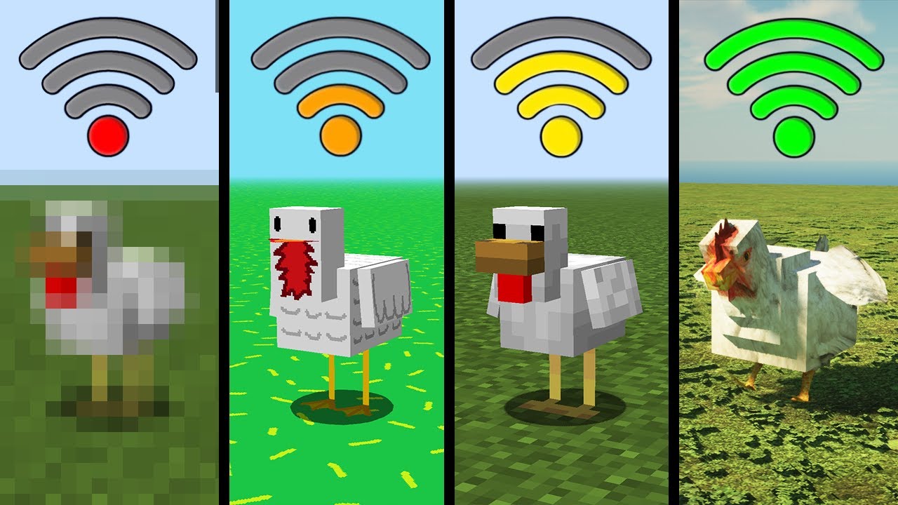 minecraft in different Wi Fi - compilation - YouTube