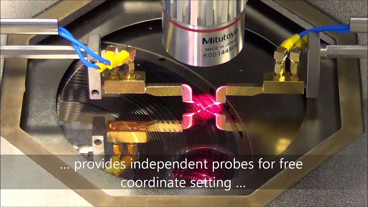 On wafer device characterization | Philips Engineering Solutions - YouTube