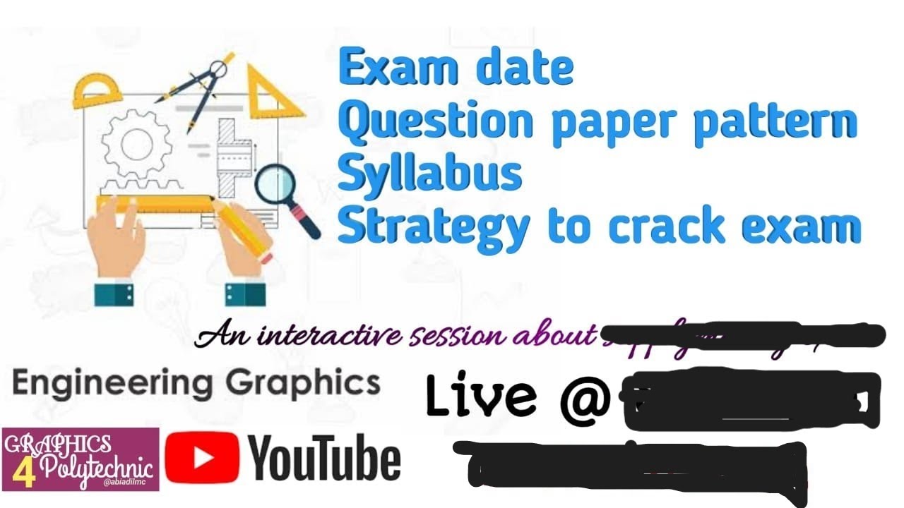 How to prepare for engineering graphics exam - YouTube